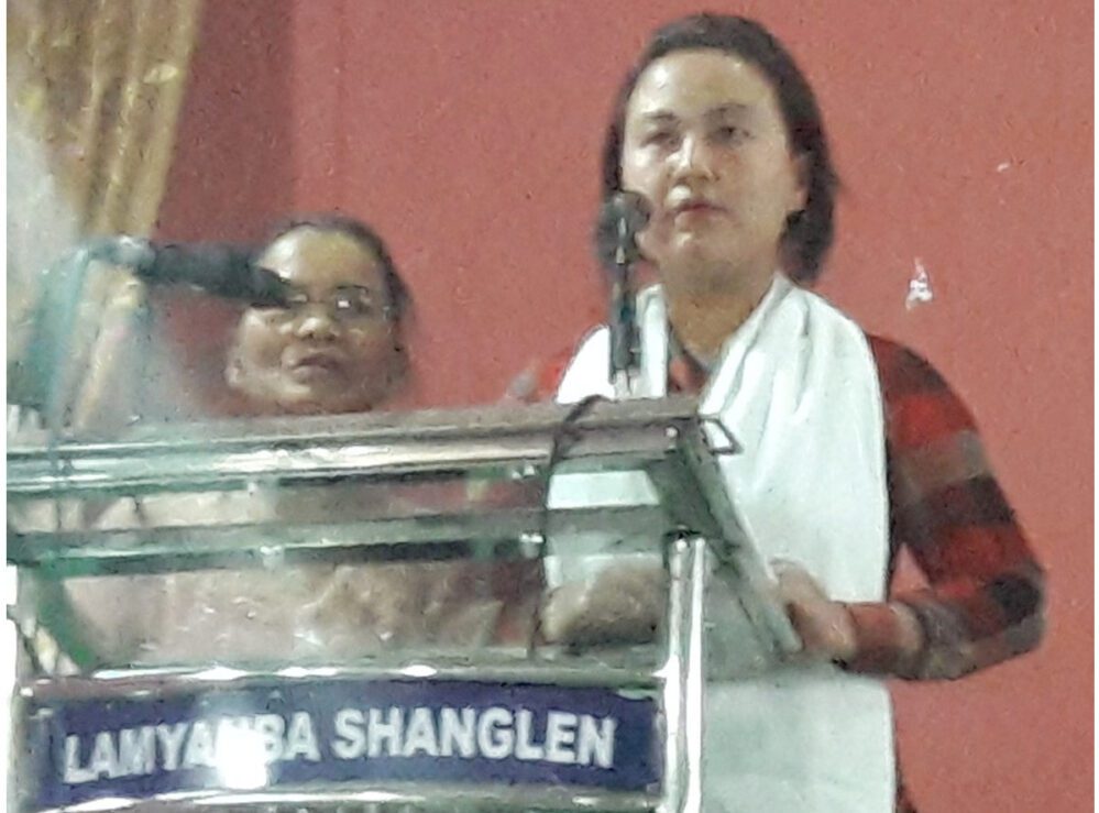 Young Woman Leader and a Gun Widow : Kungi